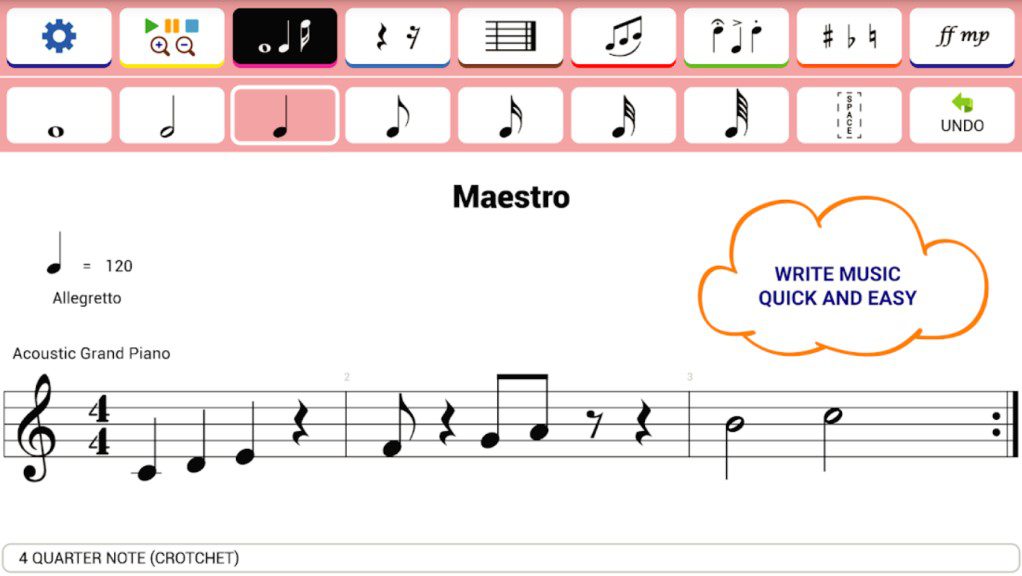 9 Best Music Notation Apps For Android Androidappsforme Find And